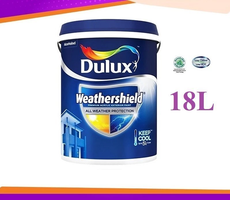 18L Dulux Weathershield Exterior Wall (Color Option) – pitstophardware.com